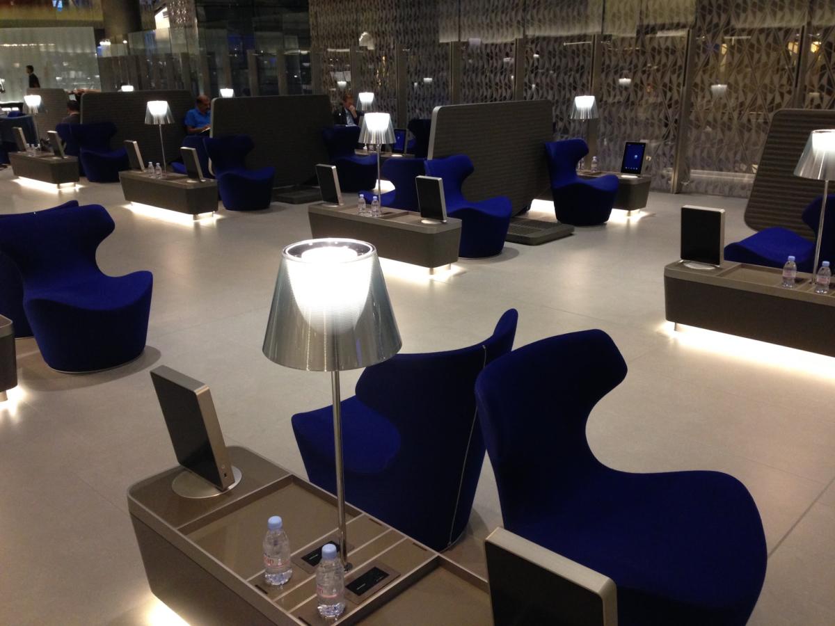 Qatar Airways Al Mourjan Business Lounge in Doha Top 10 World’s Best ...